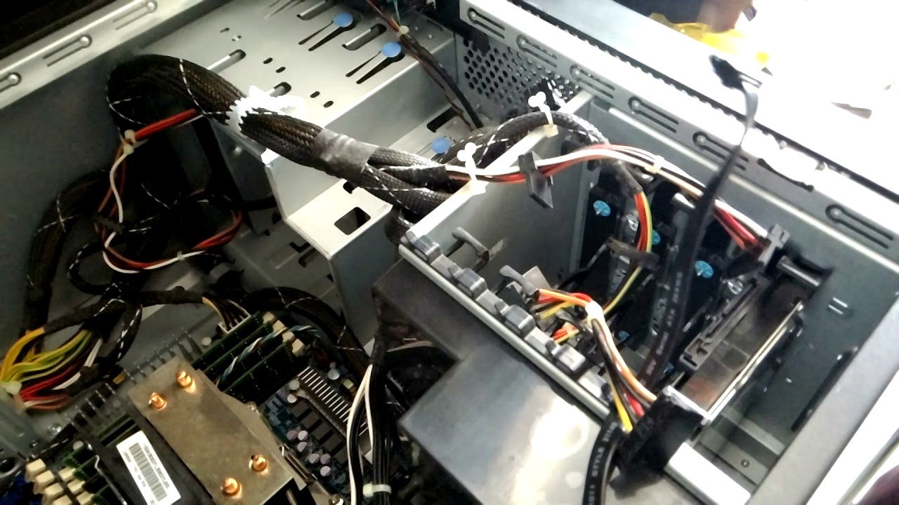 How to open thinkstation D30 it helper - YouTube