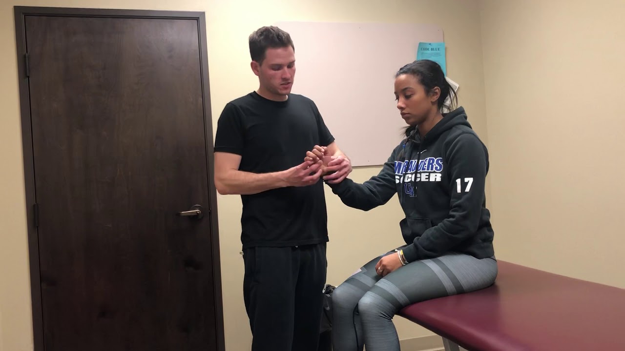 Watson scaphoid test- hand - YouTube