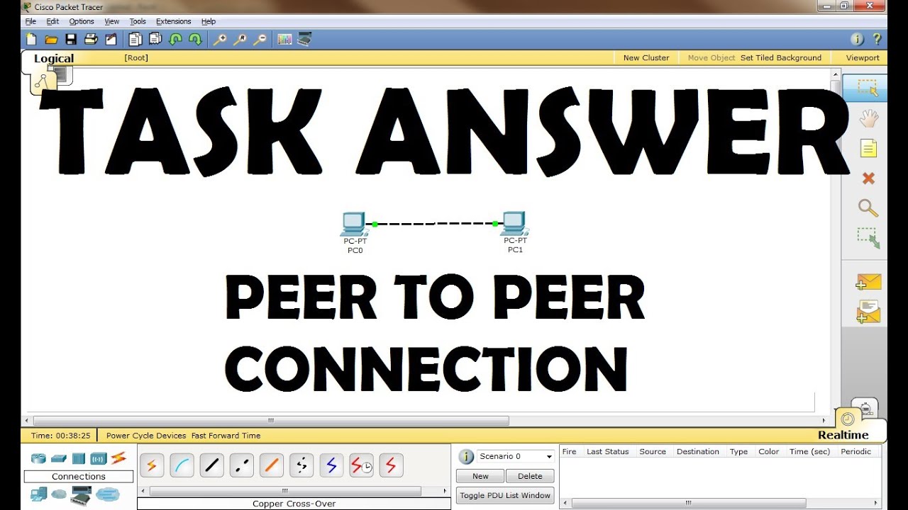 [Task Answer] Peer to Peer Connection - YouTube