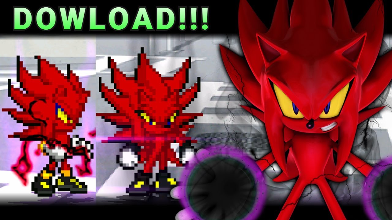 Perfect Nazo The Hedgehog Sprites