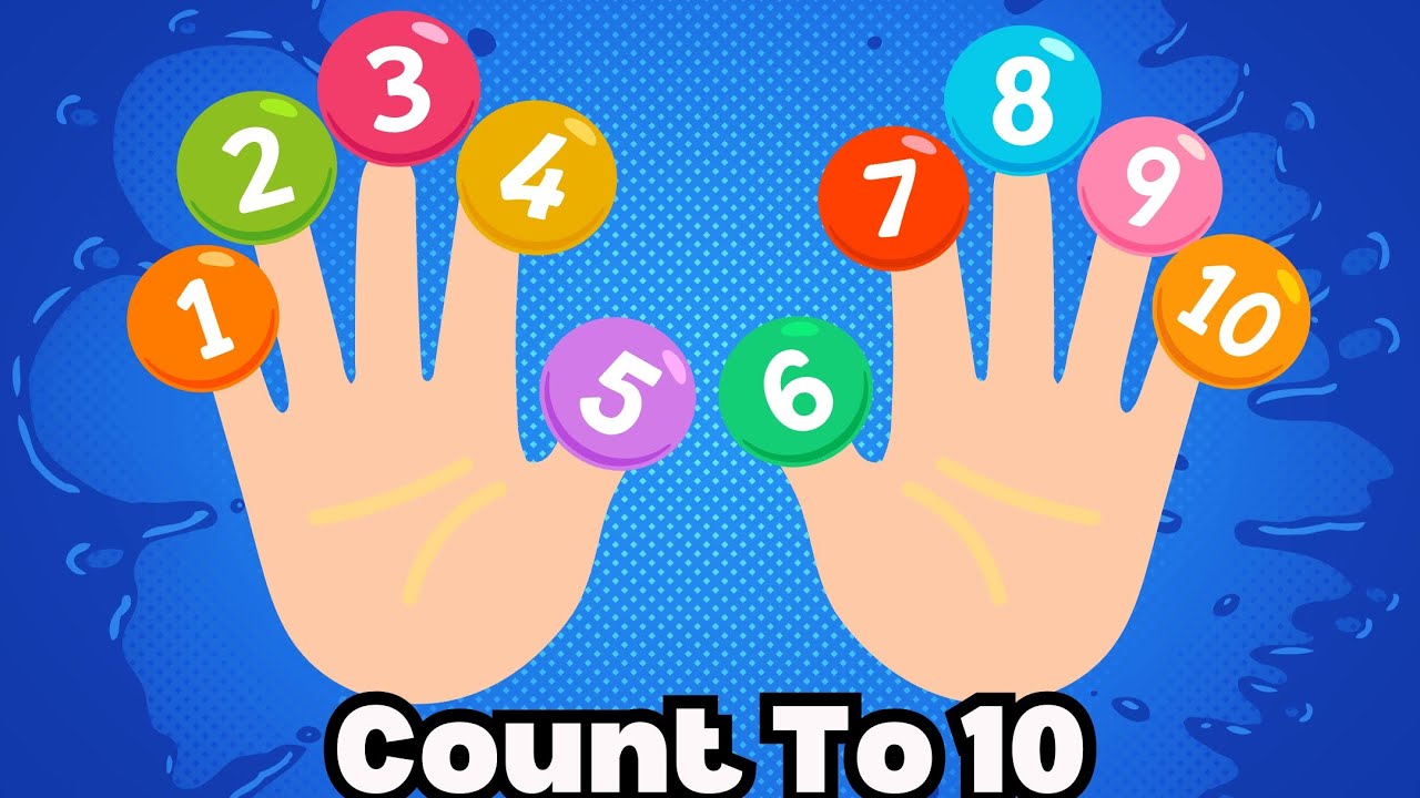Finger Family Counting | 123 | Learn Numbers 1 to 10 - YouTube