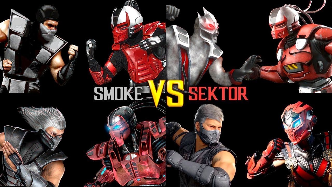 Evolution of Smoke VS Sektor MK-MK1 | 2K 60FPS - YouTube