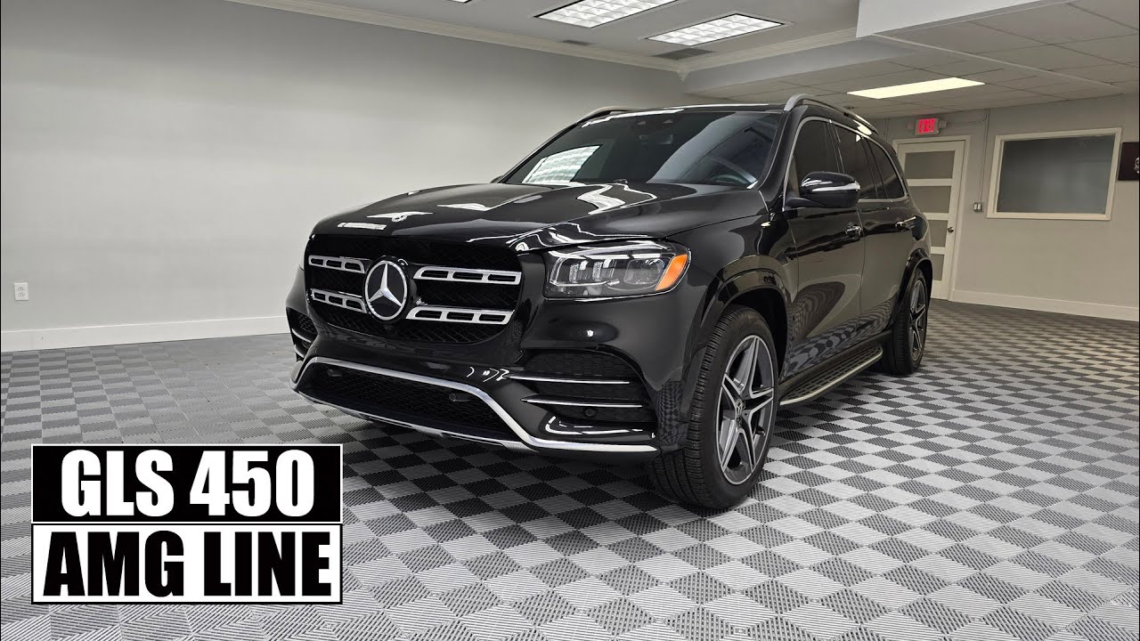 2023 Mercedes Benz GLS450 AMG Line - YouTube