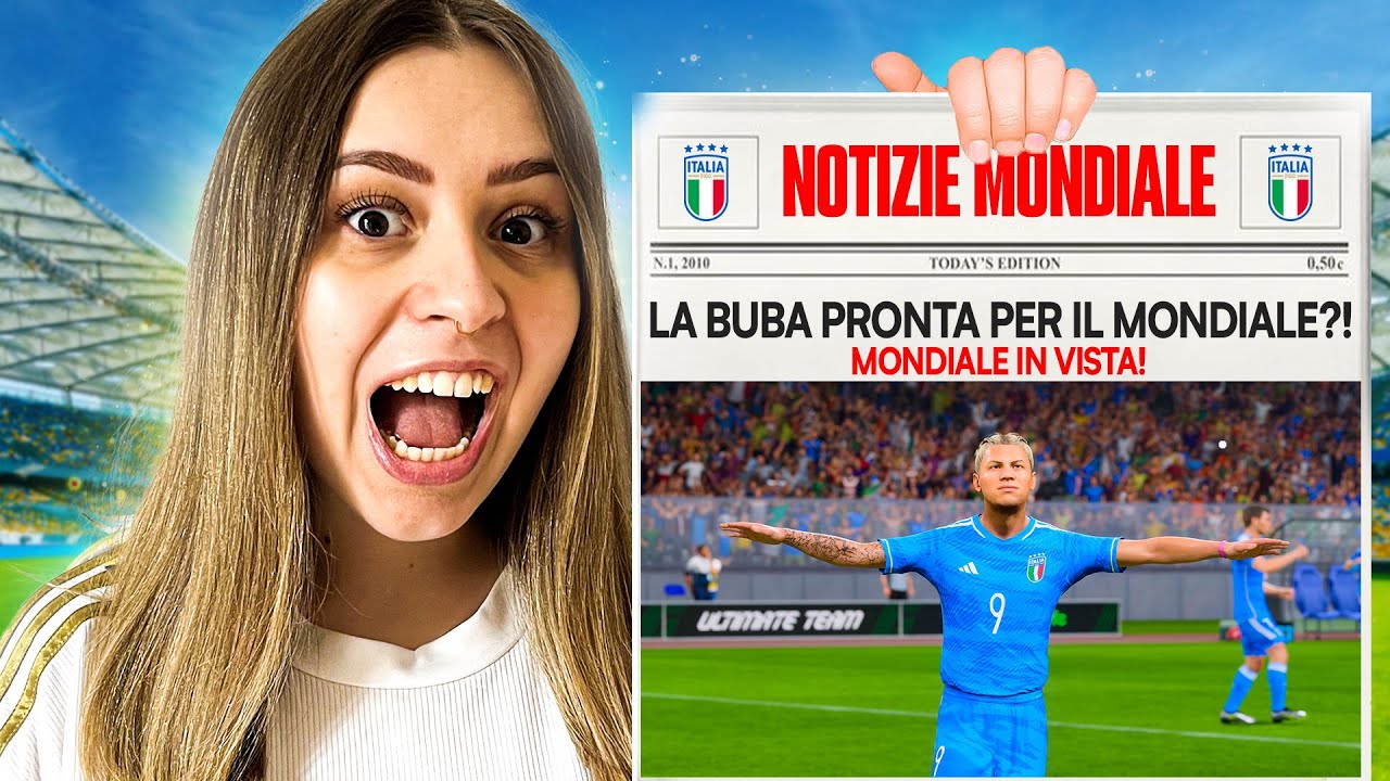 LA BUBA E' PRONTA PER IL MONDIALE!?! CARRIERA GIOCATORE - FC 24 - YouTube