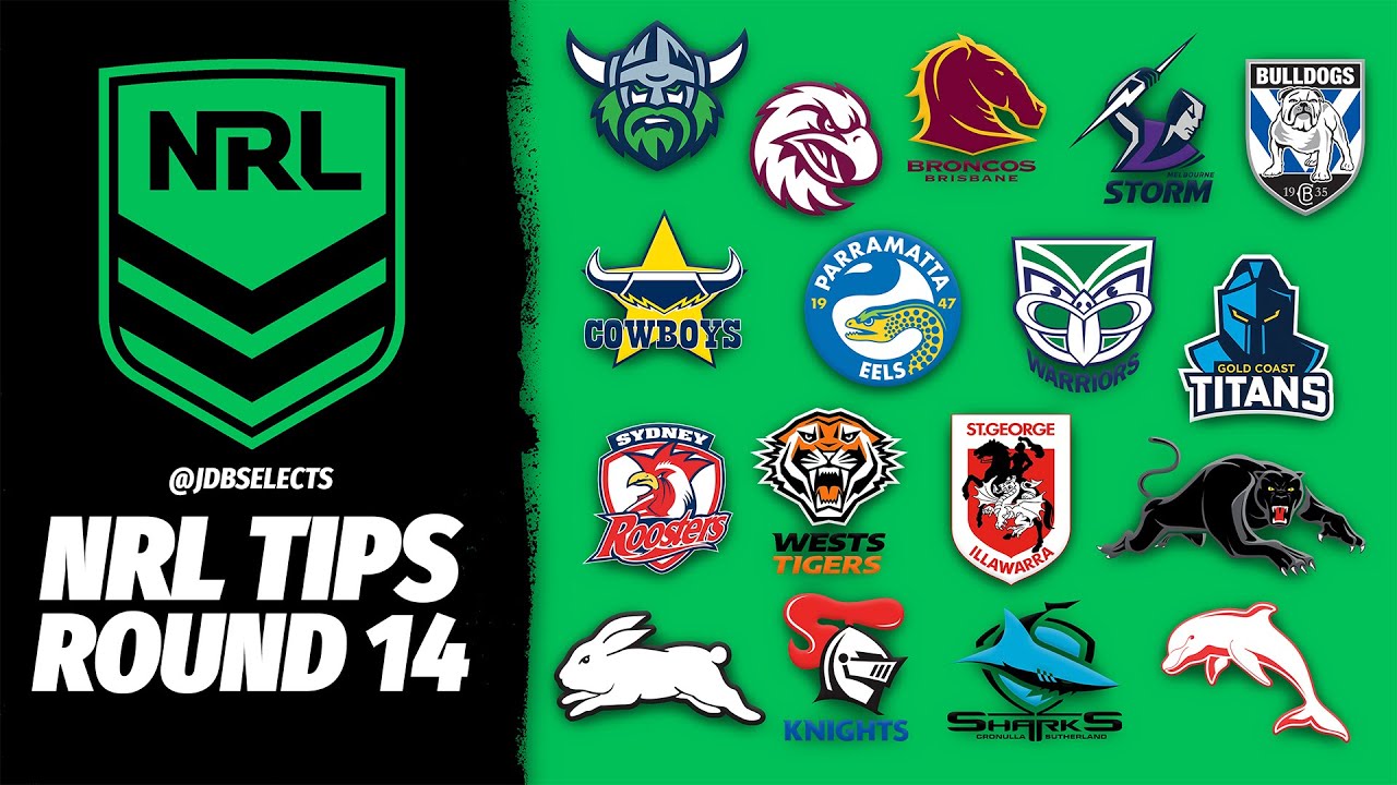 NRL TIPS & PREDICTIONS - ROUND 14 2025 - YouTube