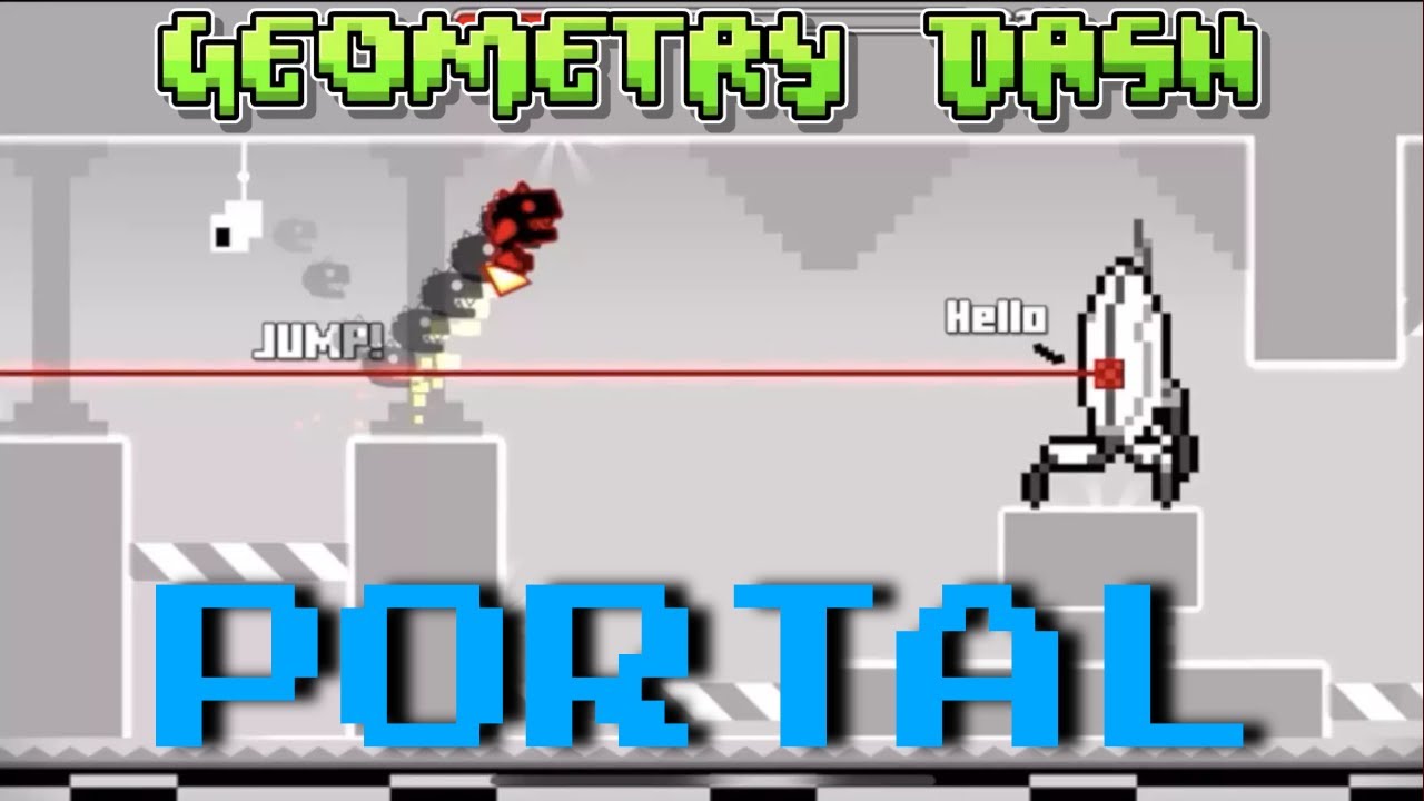 Portal (Full Level Playthrough) | Geometry Dash - YouTube