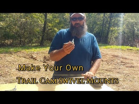 Make Your Own Trail Camera Swivel Mounts - YouTube