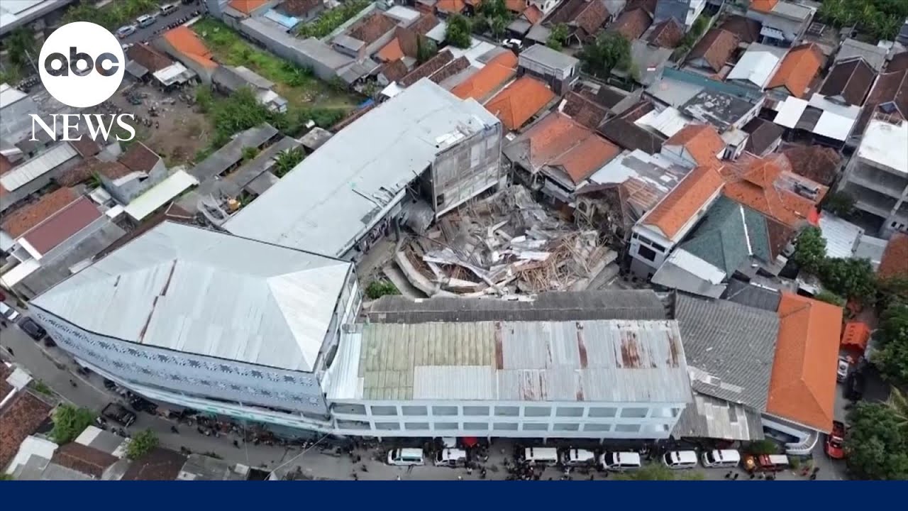 Dozens of students trapped after school collapses in Indonesia ...