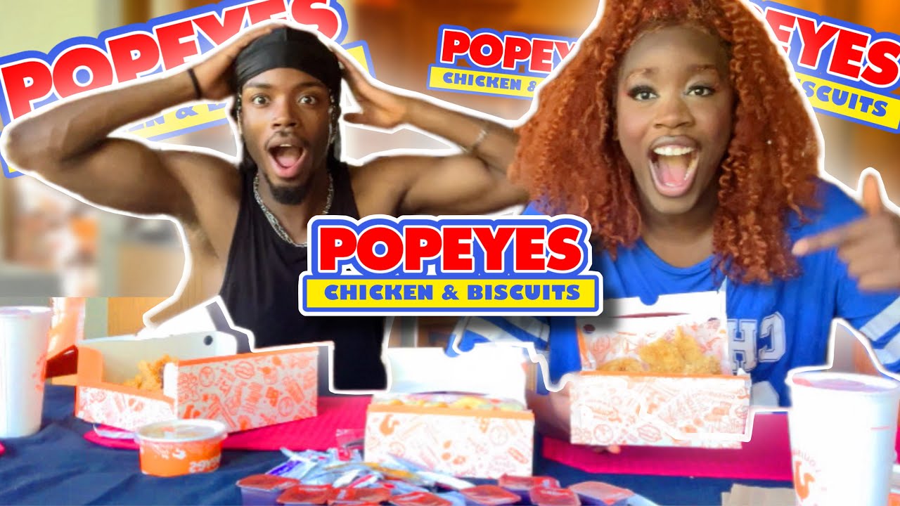 BRITS Try POPEYES For The FIRST TIME EVER!! - YouTube