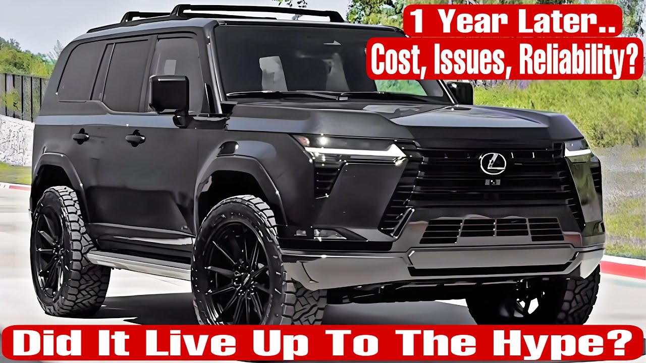 Lexus GX 550 1 Year Ownership Review | Cost, Issues, & Reliability ...