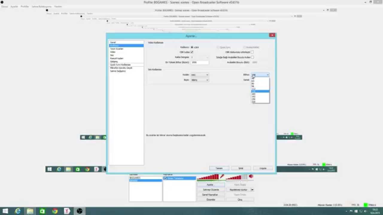 Open Broadcaster Software nasıl kullanılır nasıl kayıt alınır - YouTube