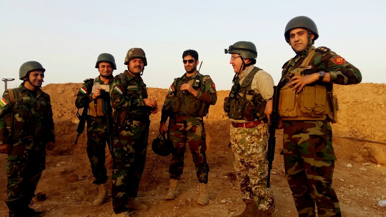 American volunteer fights ISIS - YouTube