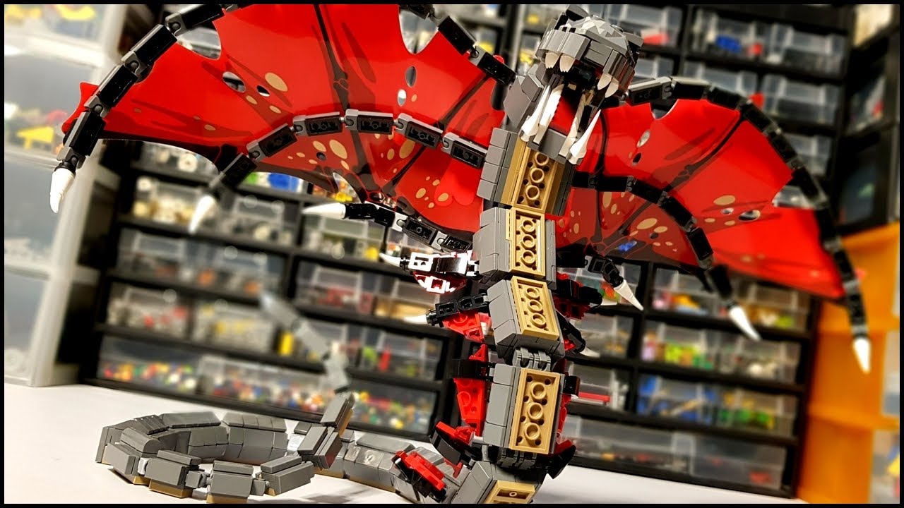 LEGO Kaiju Warbat - YouTube