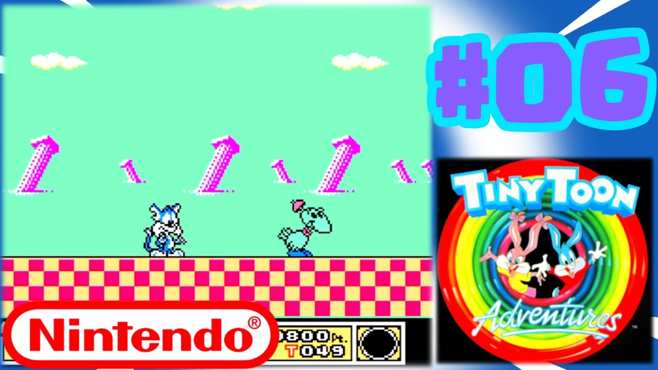 TINY TOONS ADVENTURES NES #06 GOGO DODO APARECE Y NOSE PARA QUE SIRVE ...
