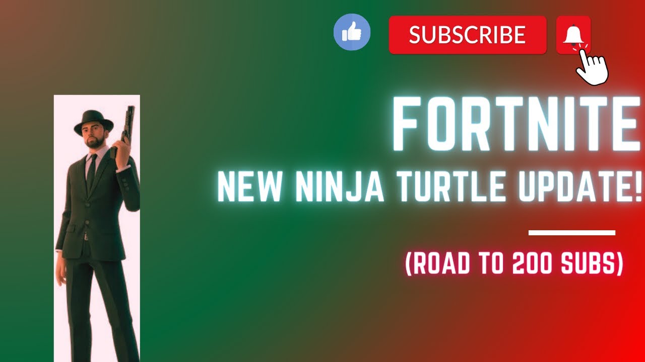 FORTNITE’S NINJA TURTLE MYTHICS ARE OP! (ROAD TO 200 SUBS) - YouTube