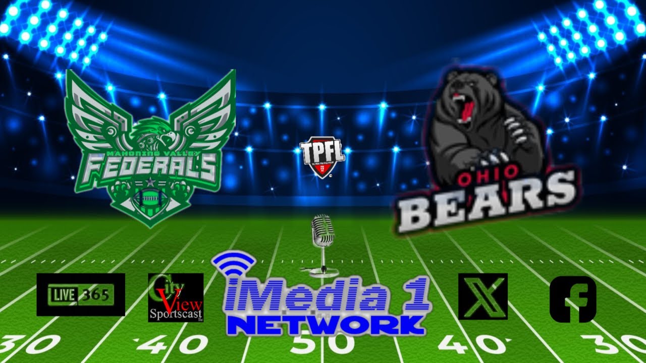 FOOTBALL: Ohio Bears vs Mahoning Valley Federals - YouTube