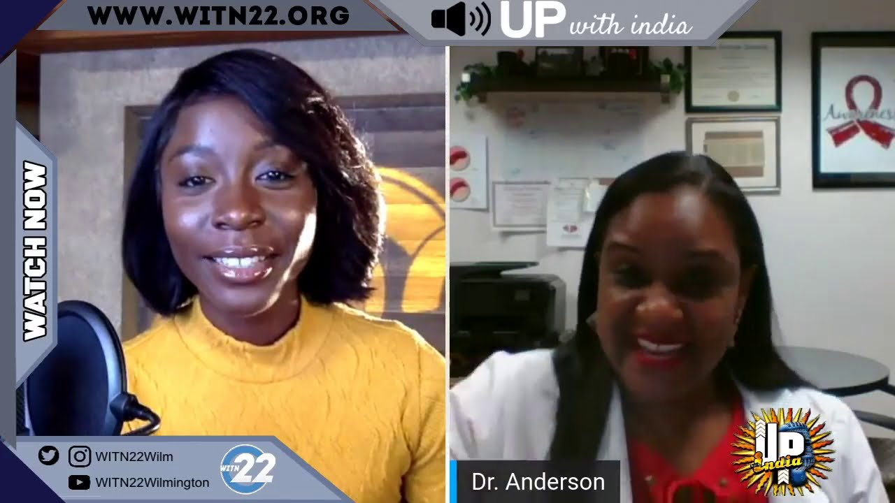 Up Close with India on WITN22Wilm conversation with Dr. Nina Anderson ...