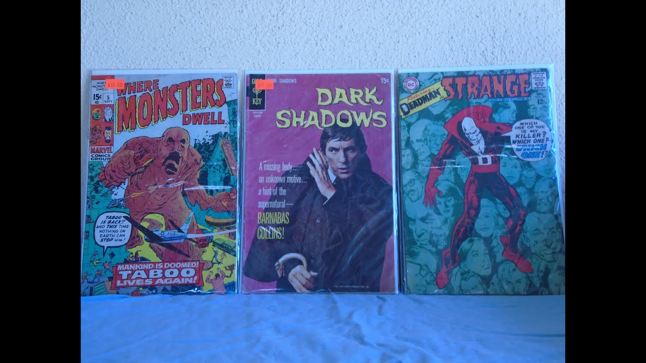 My Horror Comic Collection #1 The Scary 60's (The Silver Age) - YouTube