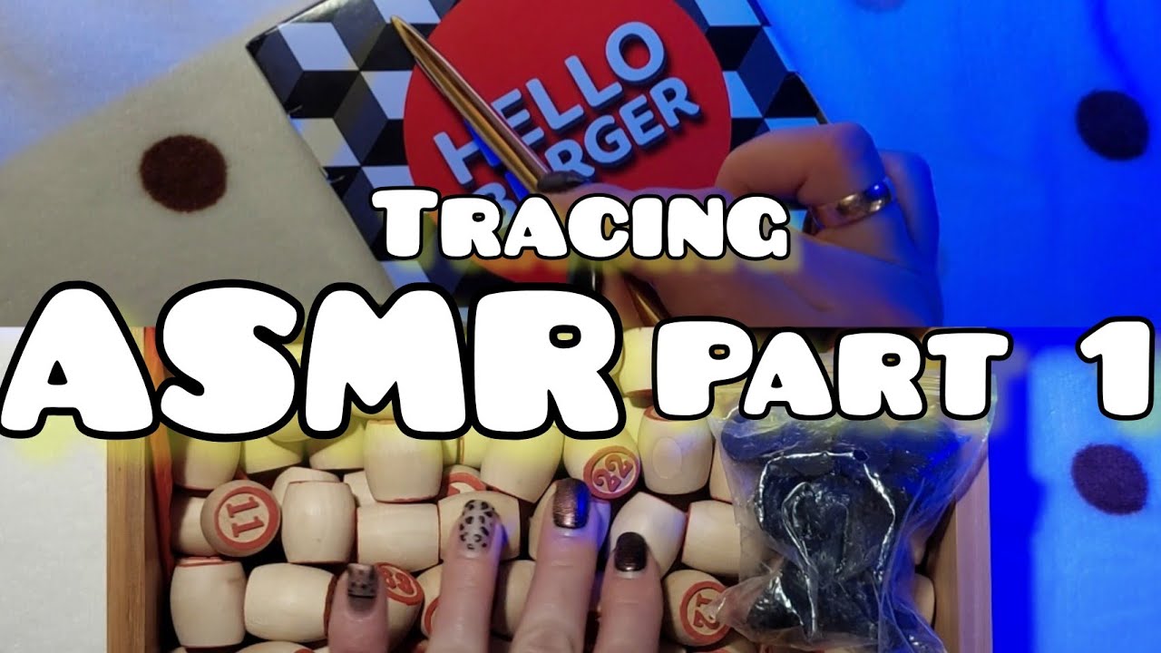 ASMR * tracing * no talking 🤐 part 1 - YouTube