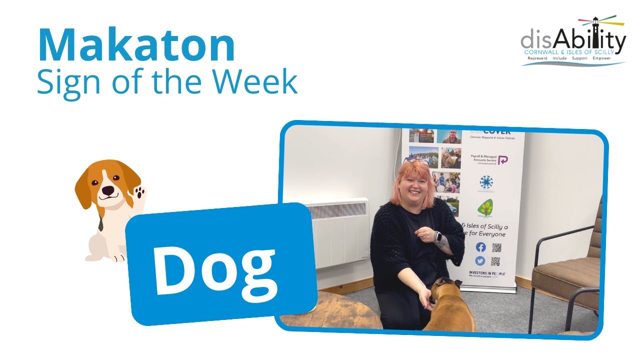 Makaton Sign of the Week | Dog - YouTube