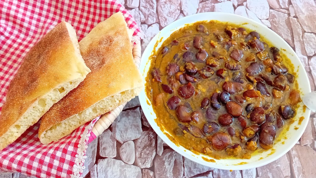 Recette de fèves sèches cuites à la cocotte 👌 - YouTube