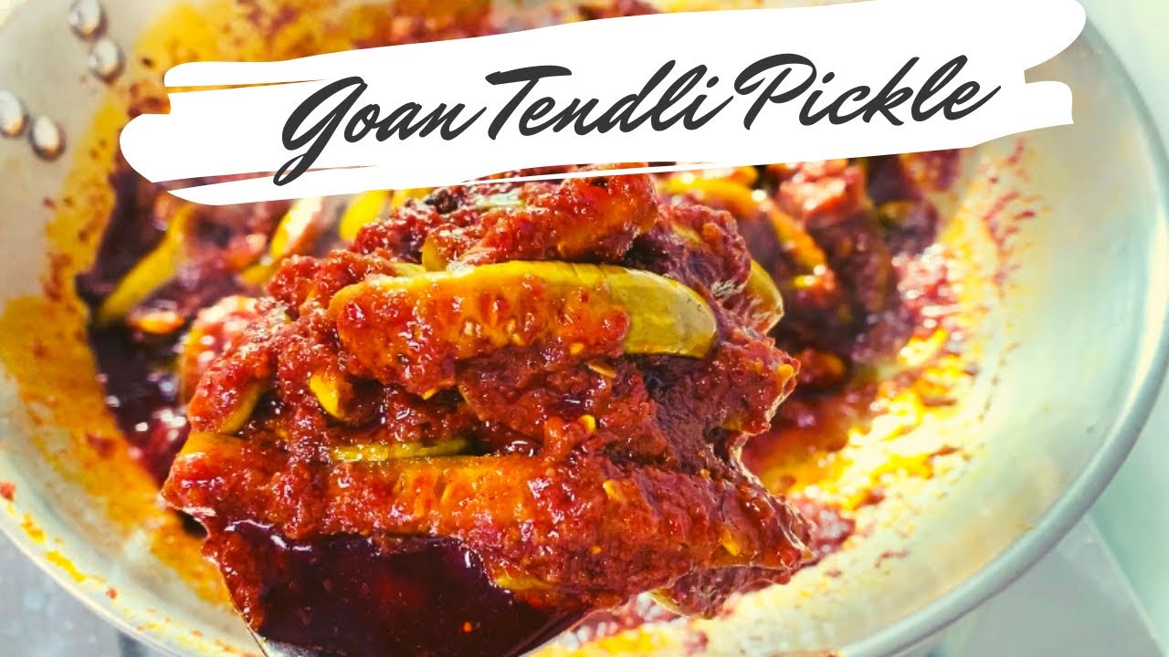 Goan Tendli (Ivy Gourd) Pickle / Achar | Goan Delicacy - YouTube