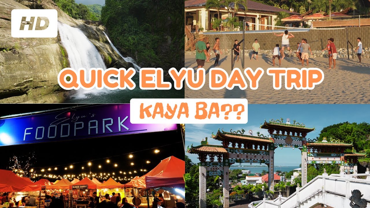 LA UNION (ELYU) DAY TRIP • DIY Guide • Where to Eat • Elyu Falls • Cliff Jumping • Night Life ...