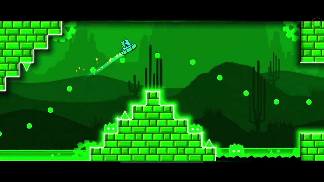 Geometry dash press start - YouTube