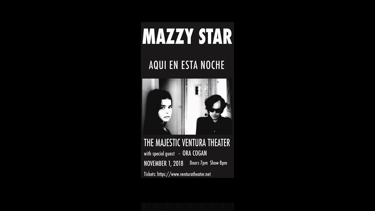 Mazzy Star - live (AUDIO) 2018, Nov. 1, VENTURA, CA, FULL SET, 15 SONGS ...
