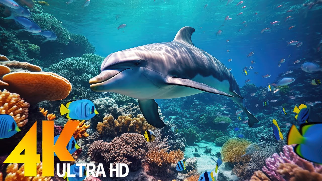 DEEP SEA BEAUTY 4K [60FPS] - Discover The Beauty Of Coral Reef Fish ...