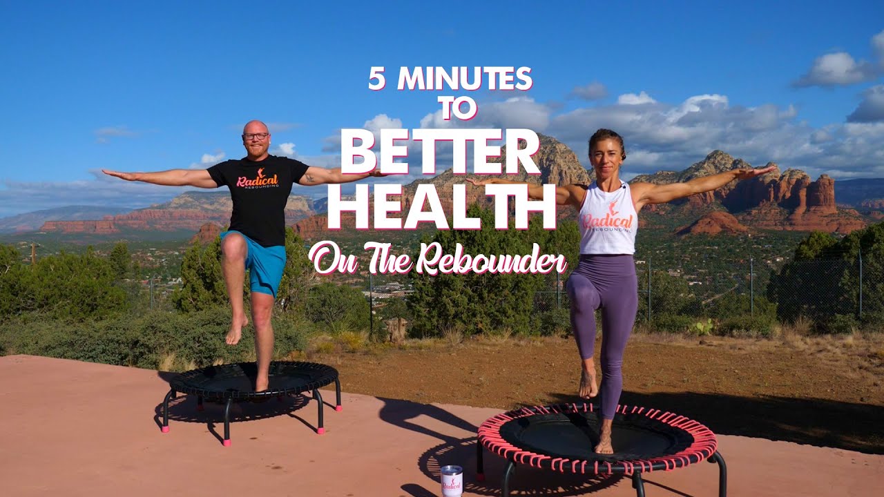 5 Minutes to Better Health in 30 Days on the Rebounder - Day 13 - YouTube