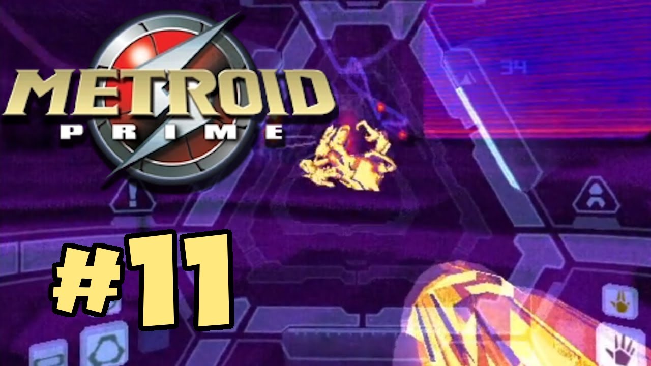 Metroid Prime - #11 - Lights out! Using the Thermal Visor! - YouTube