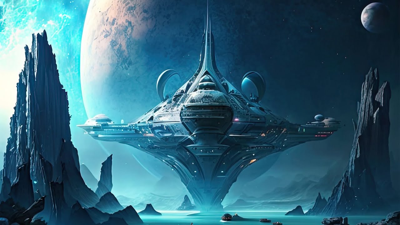 Ambient Space Music • Relaxing Journey in the Deep Space Part 77 - YouTube