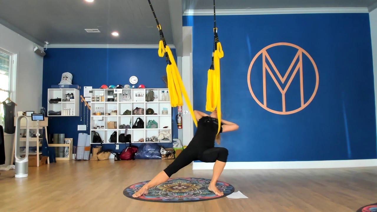 AerialYogaPlay Advanced Metta Yoga 6 8 19 | Intro Class - YouTube