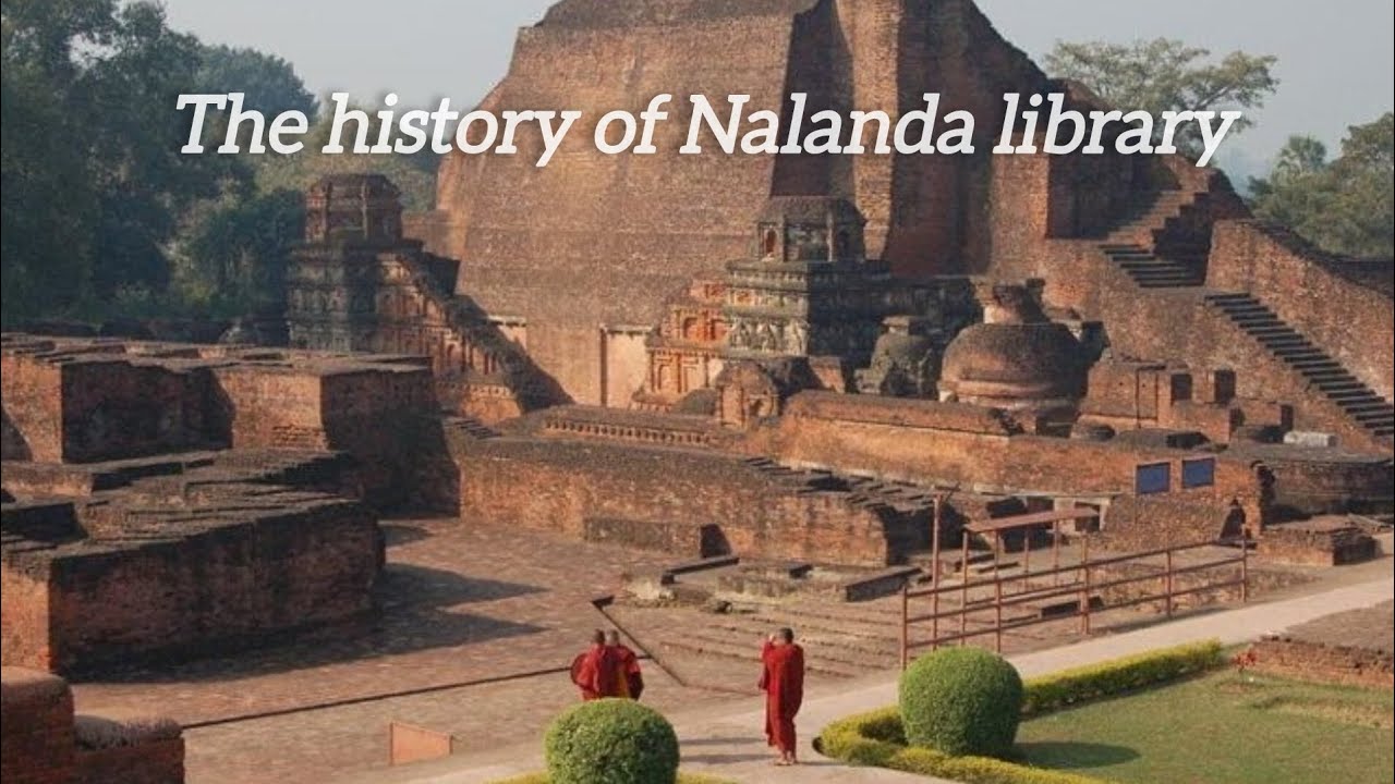 The History of Biggest library Nalanda library - YouTube