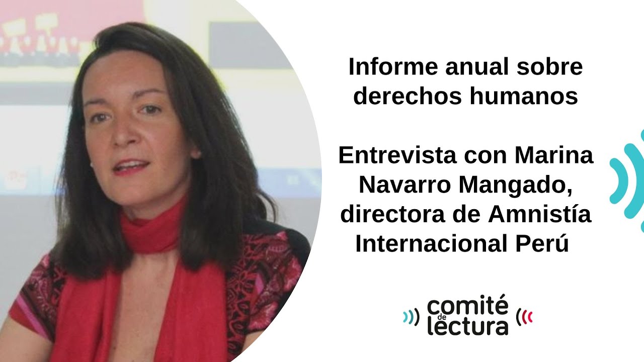 Informe anual sobre DD.HH. - Entrevista con Marina Navarro, directora ...