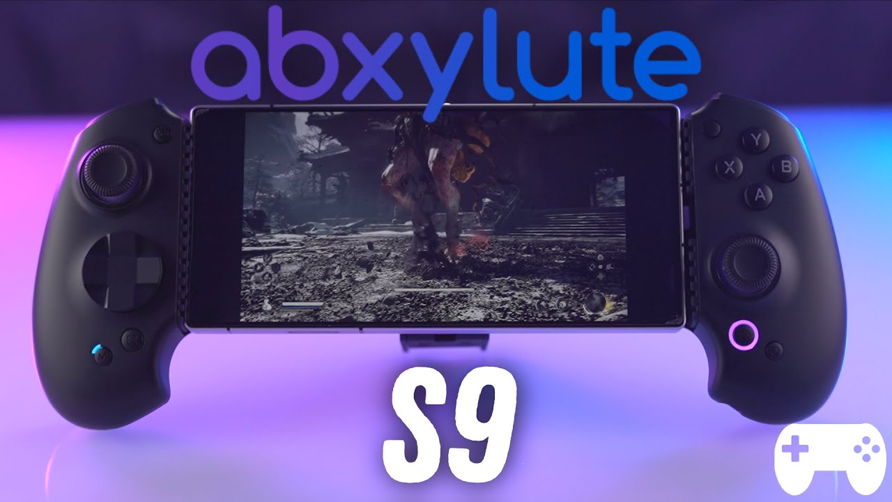 The Best mobile controller I've used: Abxylute s9 quick look - YouTube