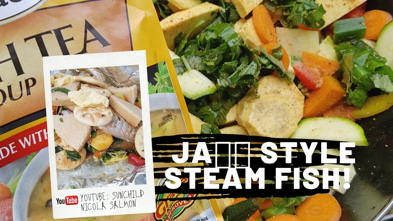 How to Make Jamaican Steam fish and bammy. Alligator pond style ...