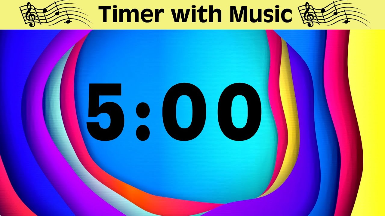 5-Minute Timer With Music - YouTube