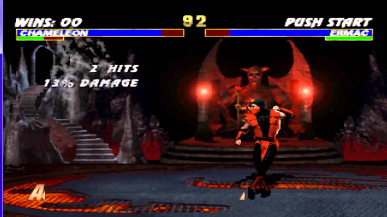 Mortal kombat Trilogy - (Menu secreto e Chameleon) GameTutorial. - YouTube