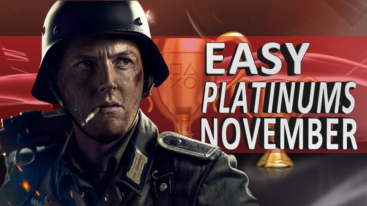 PS4 Easy Platinum Games in November 2018 | 🎮 Price/Time/Difficulty ...