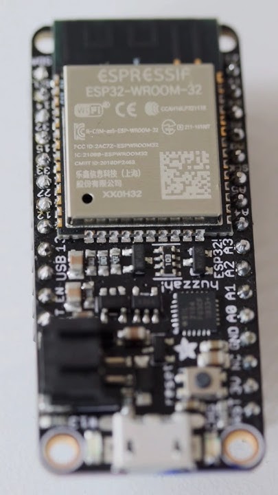Adafruit HUZZAH32 ESP32 Feather Open Source Board for #IoT #shorts ...