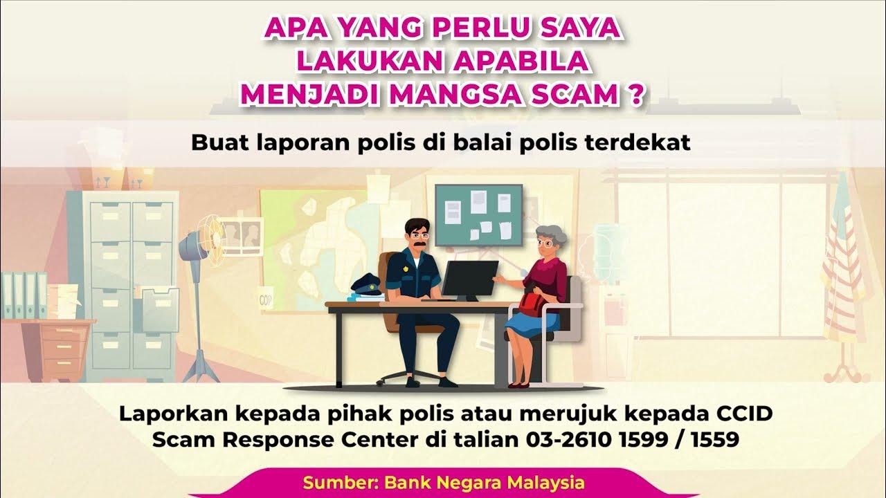 Tindakan Apabila Menjadi Mangsa Scam - YouTube