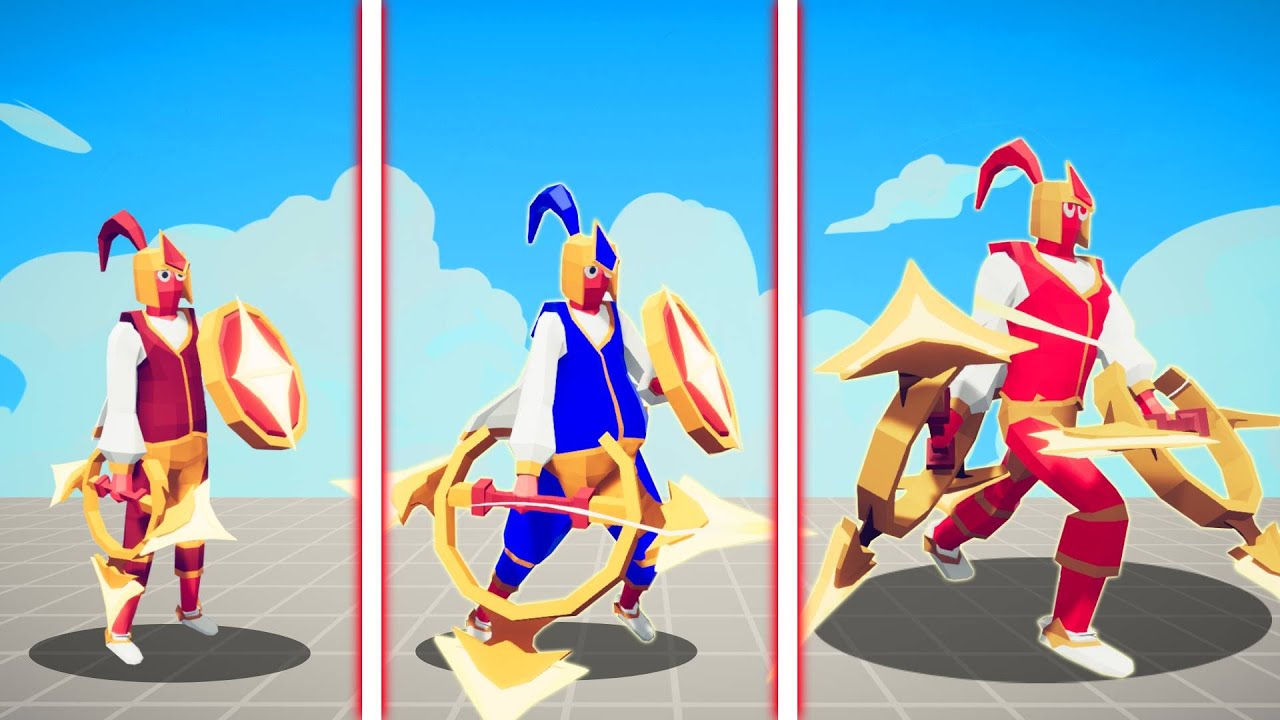 EVOLUTION OF ULTIMATE RADIANT GLAIVE | TABS - Totally Accurate Battle ...