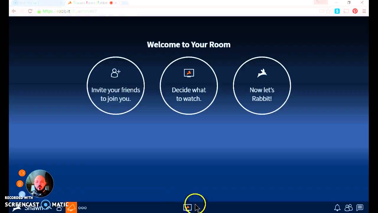 How to register a Rabb.it account and start casting - YouTube