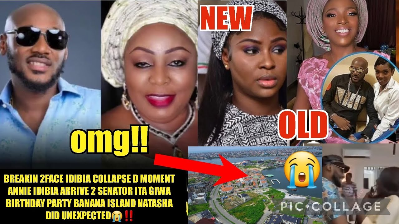 BREAKIN 2FACE IDIBIA COLLAPSE MOMENT ANNIE ARRIVE 2 SENATOR ITA GIWA ...