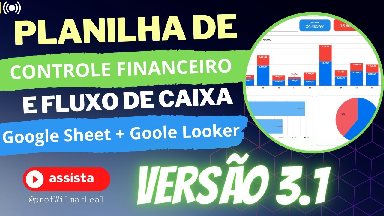 Planilha de Controle Financeiro com Google Sheet + Google Loocker ...