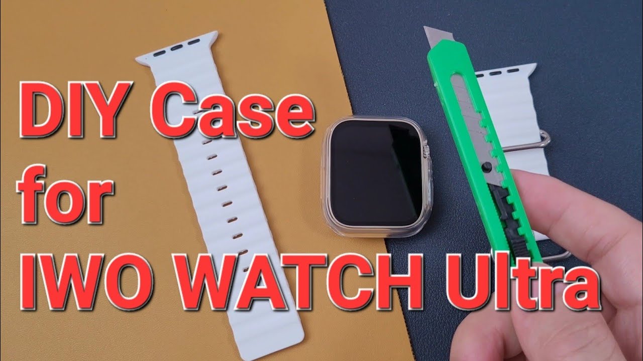 DIY Protective Case for IWO WATCH Ultra-Same for HW8 GS8 Ultra N8 Ultra ...