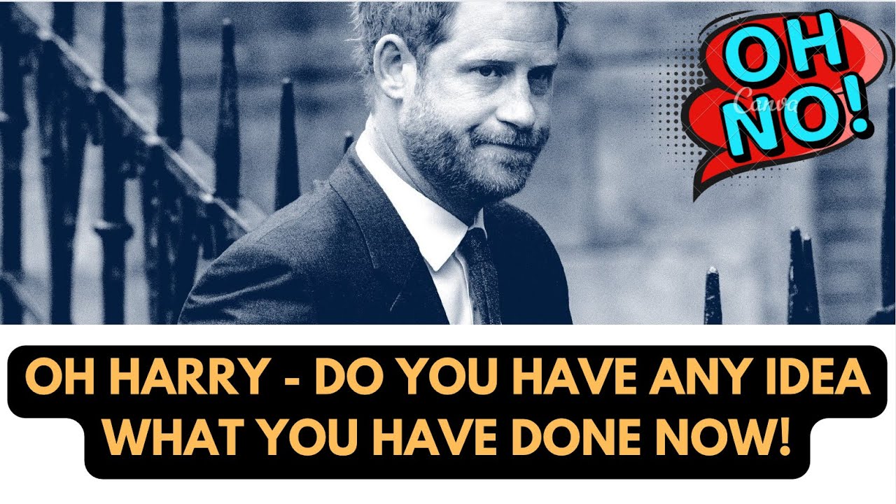 OH HARRY HAVE YOU ANY IDEA WHAT YOU HAVE DONE? #meghan #princeharrry # ...