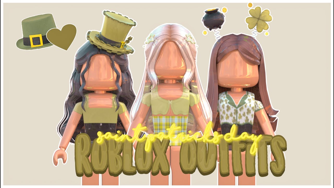 5 Saint Patrick's Day roblox outfits (w/LINKS, CODES,+ PRICES ...